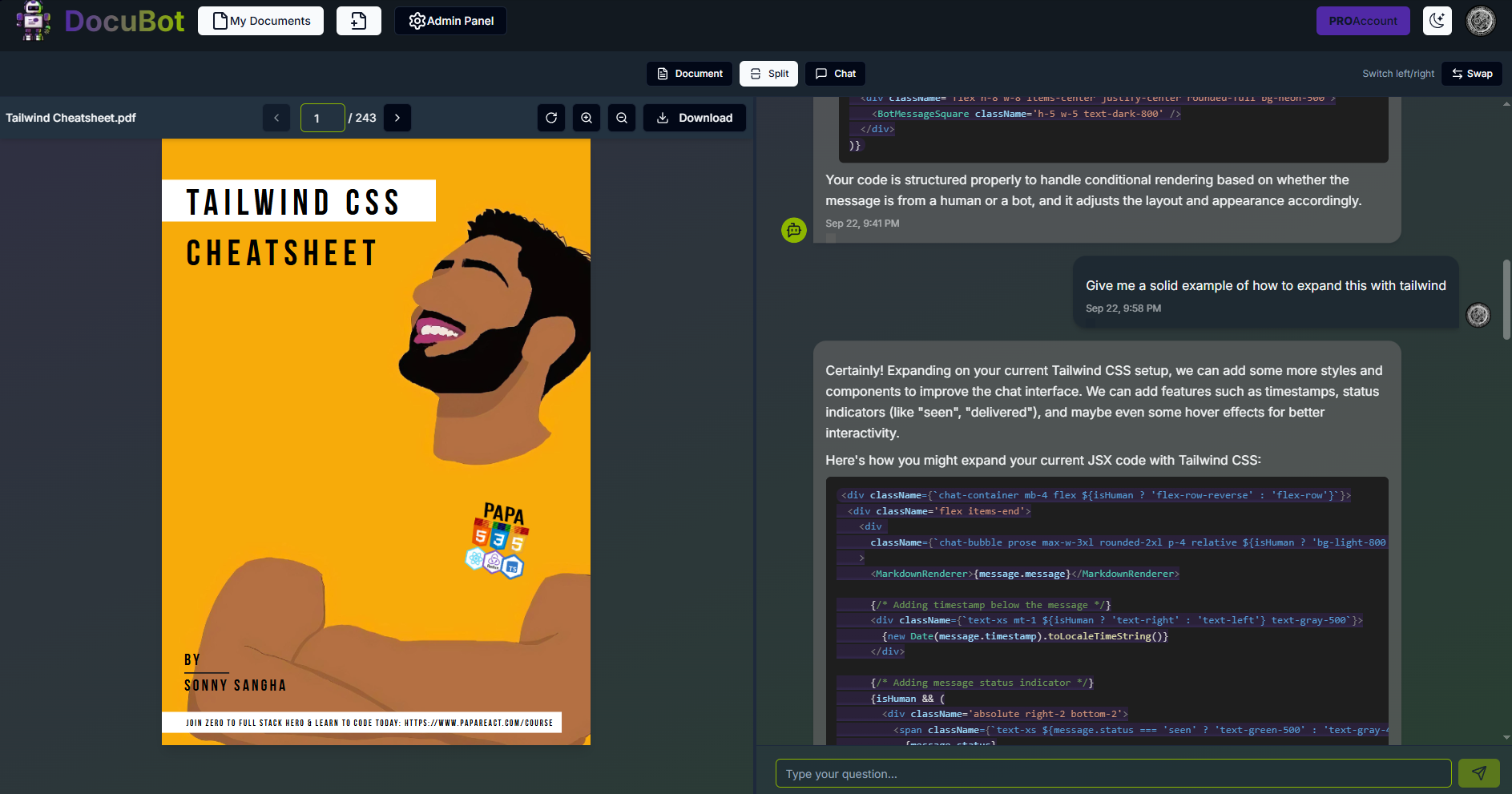 DocuBot - Transform Your PDFs Into Interactive Conversations